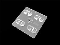 China 4IN1 50×50mm LED Street Lighting Module with 80×160 Degree Beam Angle for Municipal Applications for sale