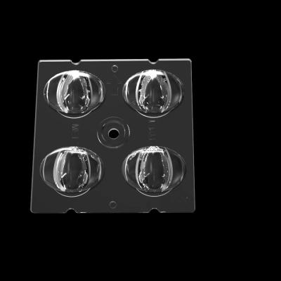 China 50×50mm High Transmittance LED Street Light Module with 4IN1 TYPE2-ME1 Lens and SMD5050 LED Chips for sale