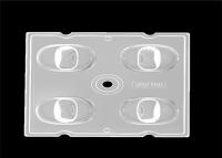China Transmittance 93% SMD LED Lens , LED Reflectors Optics Operating Temperature Below 90℃ for sale