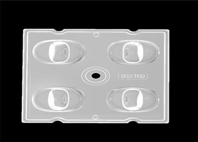 China Transmittance 93% SMD LED Lens , LED Reflectors Optics Operating Temperature Below 90℃ for sale