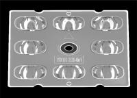 China CREE XTE Multi LED Lens 8-in-1 Reflector Kit 50×50mm 70×135° for Street Lights for sale