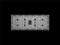 China 150W/200W LED Stadium Lens with 10° Beam Angle | 439.2×177.2mm PC Material for Professional Lighting for sale