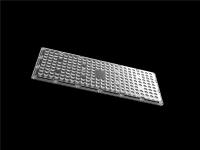 China 150W/200W LED Stadium Lens with 10° Beam Angle | 439.2×177.2mm PC Material for Professional Lighting for sale