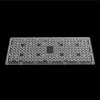 China XH20030D 30° LED Stadium Lens - 439.2x177.2mm PC Optical Lens for 50W-200W Outdoor Lighting for sale