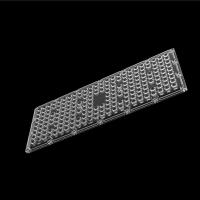 China XH20030D 30° LED Stadium Lens - 439.2x177.2mm PC Optical Lens for 50W-200W Outdoor Lighting for sale