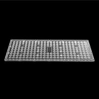 China 60° Beam Angle LED Stadium Lens 438.8×176.8mm with 88%-93% Light Transmittance for Outdoor Football Fields for sale