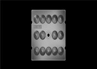 China 14 in 1 PMMA LED High Bay Light Lens 60 Degree 50x50mm for Tunnel Lighting for sale