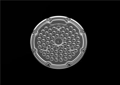 China 120 Degree LED High Bay Light Lens 64-in-1 SMD 3030 Compatible D110×6.8mm PC Material for sale