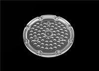 China D110×H6.8mm 64-in-1 PC LED High Bay Light Lens with 120° Beam Angle for 30W-90W Fixtures for sale
