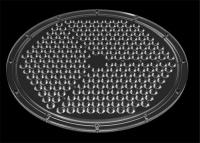 China 234-in-1 LED Optics Lens 90° Beam Angle D264mm for High Bay Light with 93% Transmittance for sale
