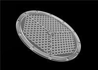 China CREE 3030 LED Lens Array Round 234 LEDs 90° Beam Angle D264mm PMMA Material for Highbay Lighting for sale