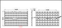 China 54-in-1 Polarized LED Stadium Floodlight 60° Beam Angle 200W-500W for Outdoor Sports Lighting for sale