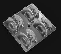 China 2x2 PC 5050 LED Chips for Stadium Lights with 60-Degree Polarizing Beam and 88-93% Transmittance for sale