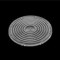 China UFO LED High Bay Lens 206mm Diameter 90 Degree Round Module for 2835 3030 PC for sale