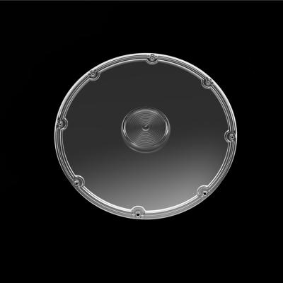 China Φ206mm UFO LED High Bay Lens 120 Degree PC Optical Lens for High Power Industrial Lighting for sale