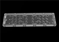 China 5050 LED Lens 60 Degree for Tunnel Lighting - 236x70mm PMMA/PC with 93% Transmittance for sale