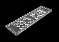 China Symmetrical 60 Degree PC LED High Bay Lens 28 in 1 236x70mm for Tunnel Lighting for sale