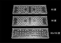 China Symmetrical 60 Degree PC LED High Bay Lens 28 in 1 236x70mm for Tunnel Lighting for sale