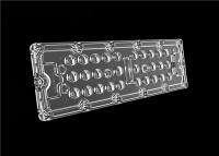 China 28-in-1 Optical LED Street Light Lens 80×150° Beam Angle 236×70mm PMMA/PC Material for Road Lamps for sale
