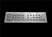 China Vertical PC LED Lens 80×150 Degree 236×70mm for Street Lighting with 93% Transmittance for sale