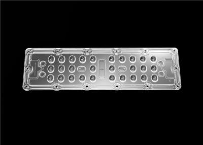 China 28-in-1 Vertical LED Multi Lens PCB Module with 80×150° Beam Angle and 236×70mm Dimensions for Road Lamps for sale