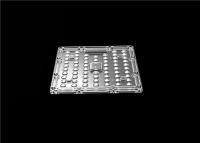 China Symmetrical 3030 LED Lens Durable 90 Degree Beam Angle With Silicone Gasket for sale