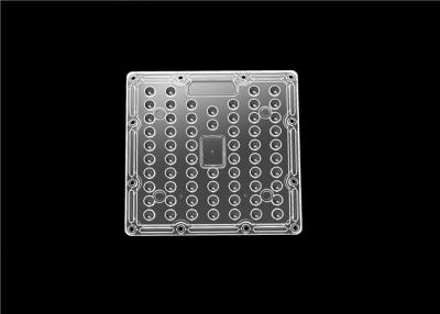 China Square Osram 3030 LED Lens 130x130mm 90 Degree Beam Angle for Tunnel Lighting with AL PCB Mounting for sale