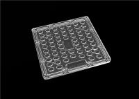 China Optical LED Street Light Lens SMD 3030 80×150 Degree 130×130mm PMMA for Road Lighting Components for sale