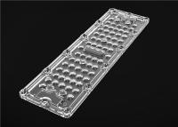 China SMD 3030 LED High Bay Light Lens 60° Beam Angle 236x70mm PMMA/PC Material 93% Transmittance for sale