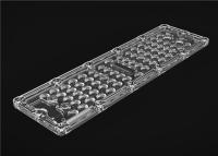 China Nichia 3030 SMD LED Tunnel Light Lens 90x120° Beam Angle 236x70mm PMMA ROHS Certified for sale
