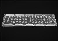 China PMMA Optics RGB LED Lens 90° Beam Angle 236x70mm for Tunnel & High Bay Lighting with 93% Transmittance for sale