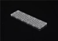 China 30° Beam Angle SMD 3030 LED Flood Light Lens 236x70mm with 93% Transmittance for Industrial Lighting for sale