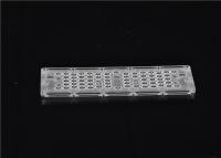 China 3030 Osram LED Lens PC Material Flood Light Array with 30° Beam Angle, 236x70mm, 93% Transmittance for sale