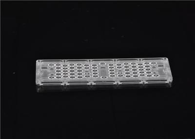 China 3030 Osram LED Lens PC Material Flood Light Array with 30° Beam Angle, 236x70mm, 93% Transmittance for sale