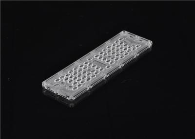 China IP66 PMMA LED Flood Light Lens Array 30 Degree Beam Angle 236x70mm with 93% Transmittance for sale