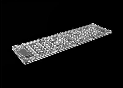 China High Power LED Street Light Lens SMD 3030 with 80x150° Beam Angle and 250x74mm Dimensions for sale