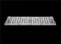 China 72-in-1 SMD 3030 LED Lens for Tunnel Lamps - 90° Beam Angle, 250×74mm PMMA Optical Lens for sale