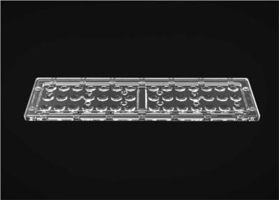 China 42-in-1 LED Street Light Lens with 80×150° Beam Angle and 236×70mm Dimensions for High-Power Lighting for sale