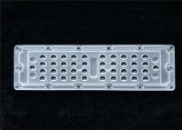 China Asymmetric 42 In 1 LED Street Light Retrofit Lens - 80x150° Beam Angle, 236x70mm PMMA Optical Lens for sale