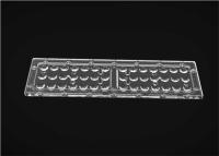 China 42 LED Street Light Module with 80×150° Beam Angle Optical Lens - 236×70mm PMMA Lens for Outdoor Lighting for sale