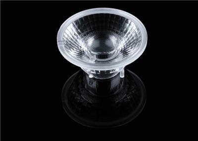 China 15 Degree COB PMMA LED Optics Lens D75*H30mm 93% Transmittance for 10W Ceiling Lights for sale