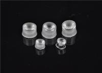 China Water Resistant PMMA LED Lens 20×60 Degree Round D15×H8mm 93% Transmittance for Wash Wall Lamps for sale