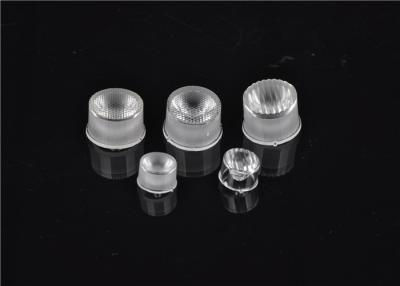 China SMD 3030 LED Fresnel Lens - 20×60 Degree Beam Angle, D15×H8 mm PMMA Optical Lens for Wall Washer Lights for sale