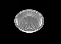 China PC Material 120 Degree LED Lens Ø188×40.6mm for Street Lights with 93% Transmittance and Silicone Gasket for sale