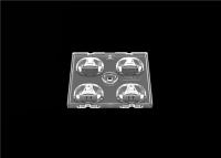 China 65×150 Degree Beam Angle LED Street Light Lens TYPE2-M for Cree X Series 5050 - 50×50mm PMMA Optical Component for sale