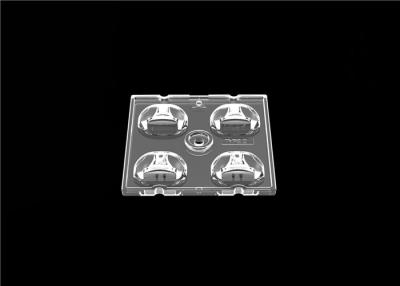 China 65×150 Degree Beam Angle LED Street Light Lens TYPE2-M for Cree X Series 5050 - 50×50mm PMMA Optical Component for sale