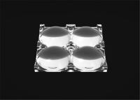 China 50×50mm PMMA LED Lens for Auto Headlamp with 5° Beam Angle and 93% Transmittance for Cree XP-E/XP-G for sale