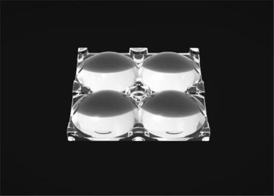 China 50×50mm PMMA LED Lens for Auto Headlamp with 5° Beam Angle and 93% Transmittance for Cree XP-E/XP-G for sale