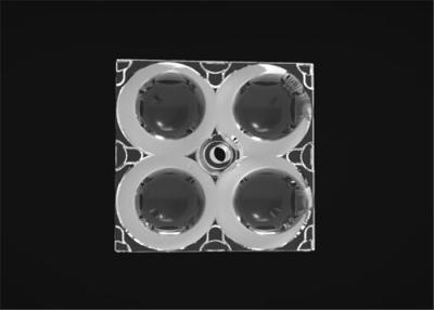 China Cree XP-E/XP-G LED PMMA Lens 50×50mm 5° Beam Angle for Auto Headlight Applications for sale