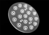 China 67mm 24 Degree PMMA LED Spot Lens with 93% Efficiency for Reflector Lamps - 66.5x6.4mm Dimensions for sale